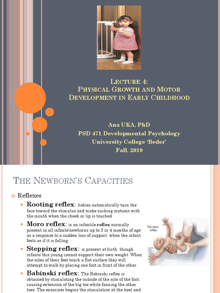 Developmental Psychology - Physical-Motor Development in 0-2 Years Old ...