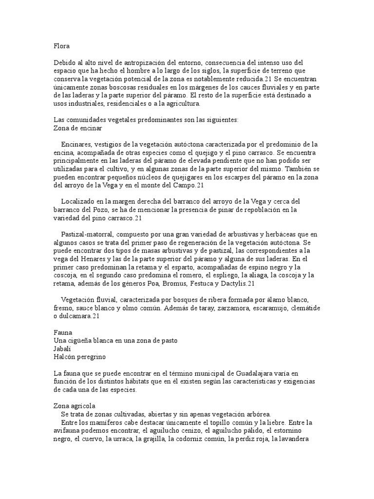 Flora Y Fauna Guadalajara | PDF | Aves De Eurasia | Paravianos Flora Y Fauna Guadalajara | PDF | Aves De Eurasia | Paravianos