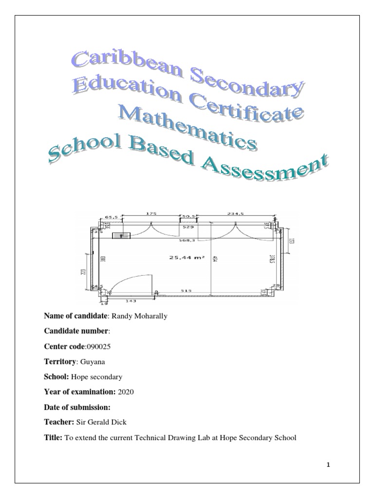Mathematics SBA | PDF | Survey Methodology | Learning