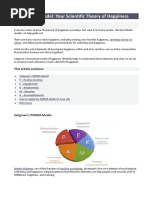 PERMA Model of Well-Being by Seligman | PDF