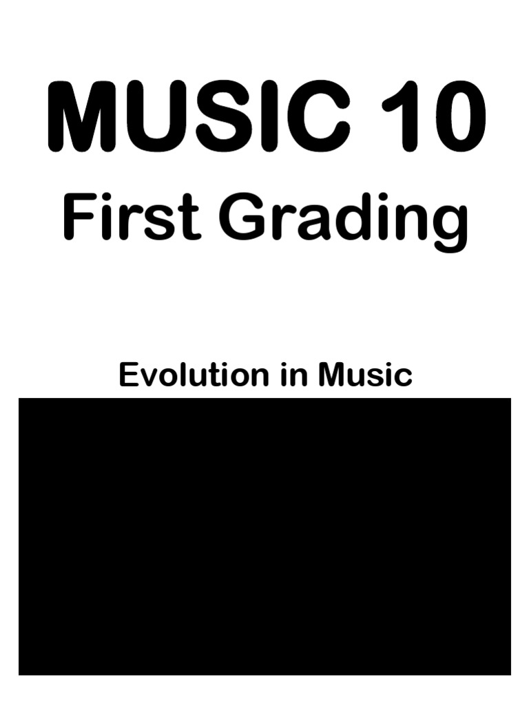 Music Evolution: Styles and Composers | PDF | Aesthetics | Performing Arts