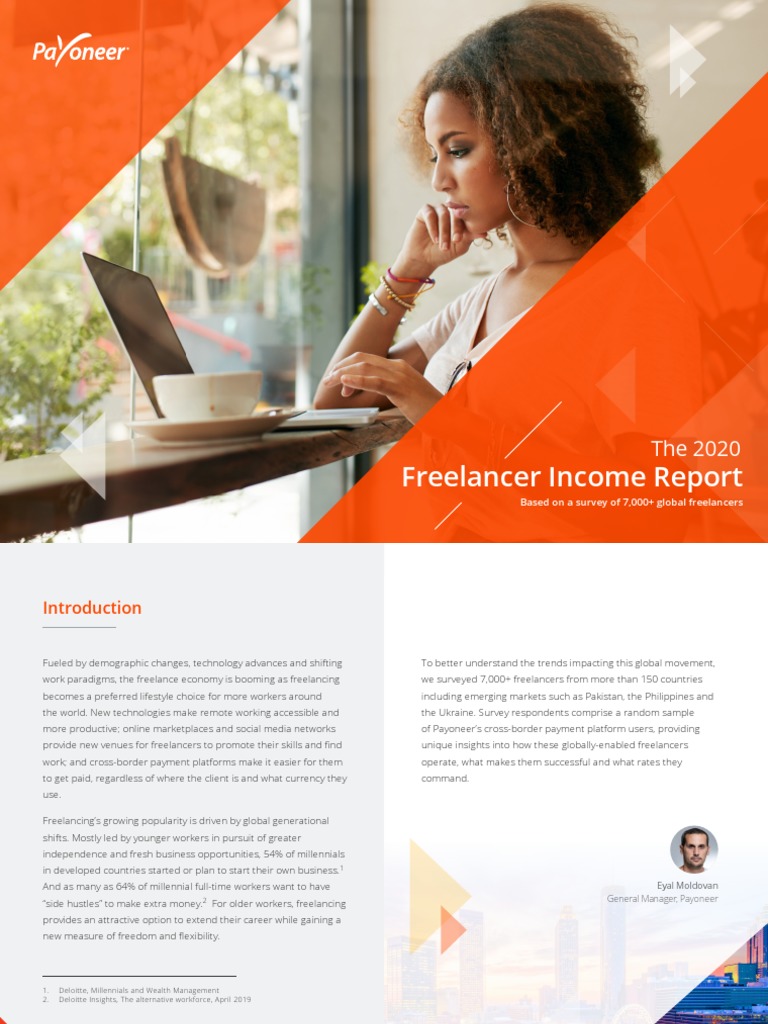 2020 Freelancer Income Report | PDF | Freelancer | Gender Pay Gap