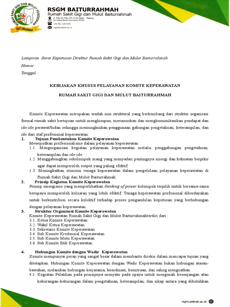 Penetapan SPK Dan RKK PPA Dan Staf Klinis Lainnya | PDF