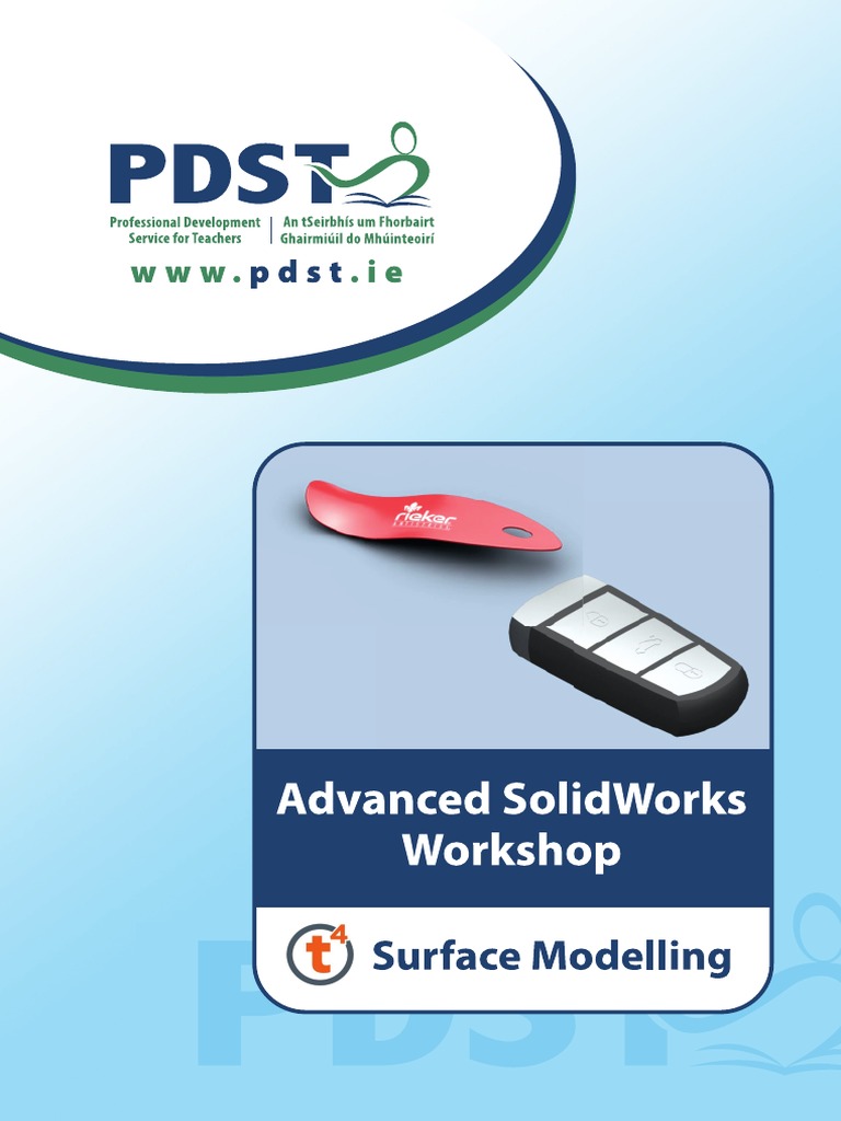 Advanced SolidWorks CPD-Surface Modelling PDF | PDF