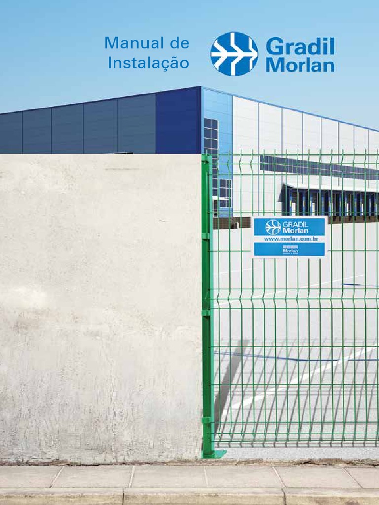 Manual Instalacao Gradil Site | PDF | Materiais de construção | Materiais