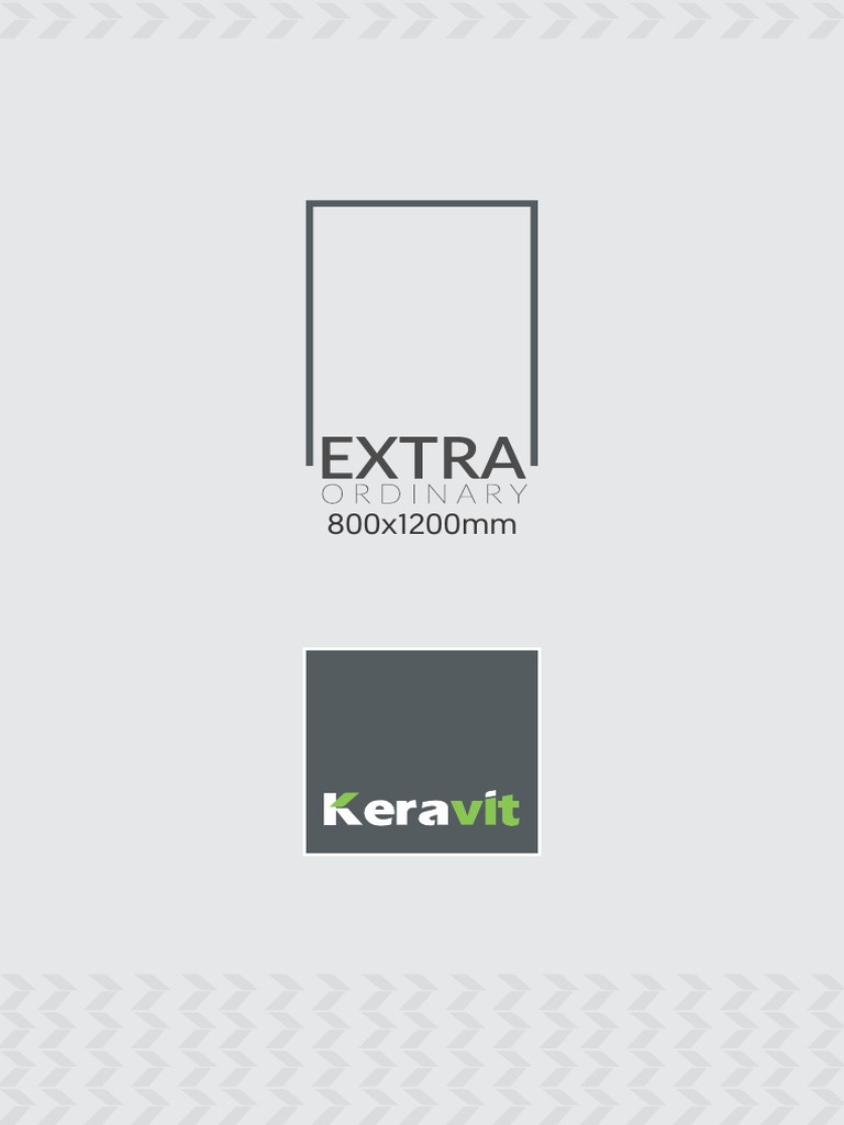 Keravit Double Charge Tiles Overview | PDF