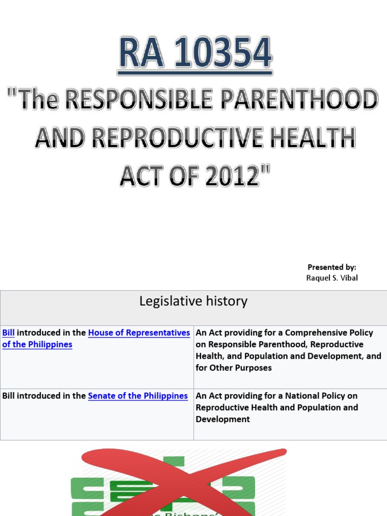 Ra 10354 | PDF | Family Planning | Birth Control