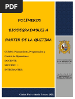 La Quitina Características y Funciones | PDF