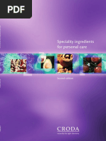 CRODA's PDS Crodafos CES | PDF | Emulsion | Sunscreen