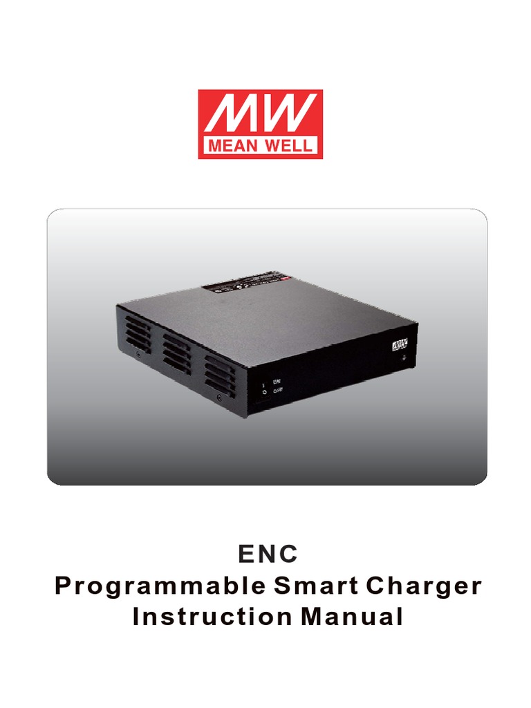 Enc Instuction Manual | PDF | Battery Charger | Energy Storage