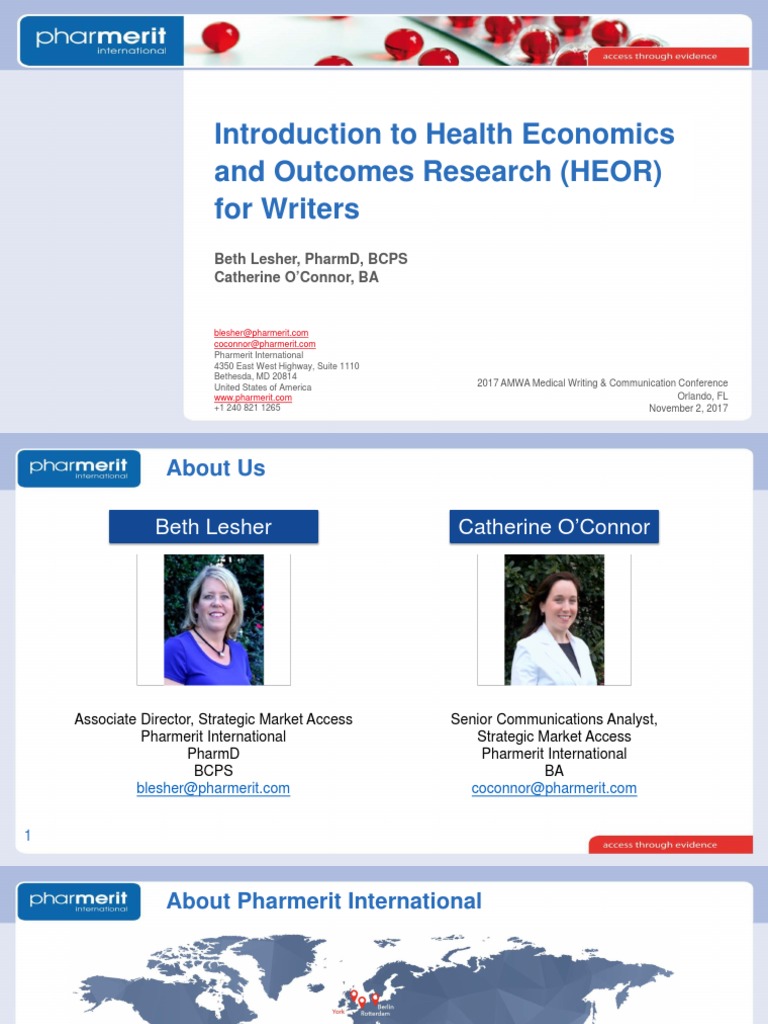 Intro To HEOR | PDF | Randomized Controlled Trial | Clinical Trial