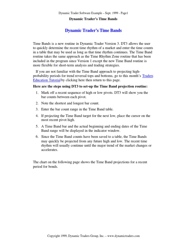 DT Time Band | Download Free PDF | Technical Analysis | Information ...