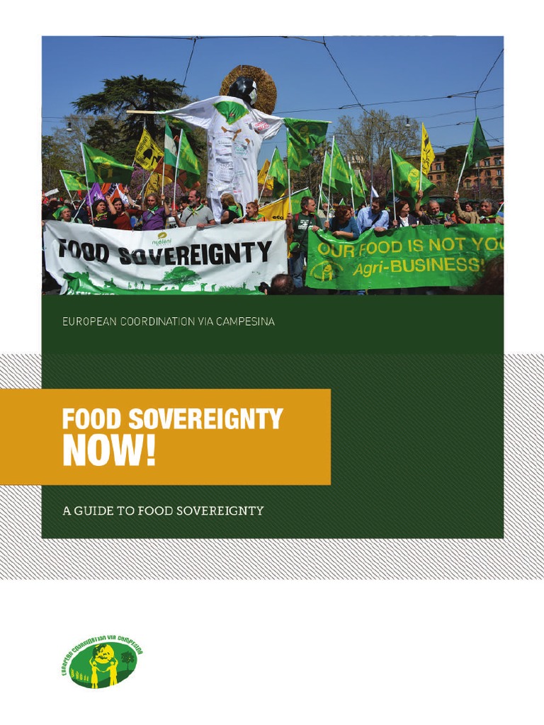 Food Sovereignty A Guide Low Res Vresion - En.es | PDF | Agroecología ...