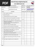 Format Punchlist PDF | PDF | Pump | Pipe (Fluid Conveyance)