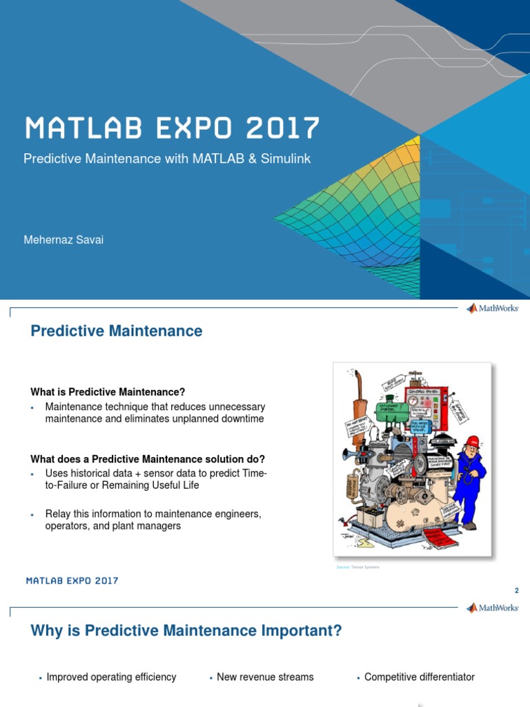 Predictive Maintenance With Matlab and Simulink | PDF | Analytics ...