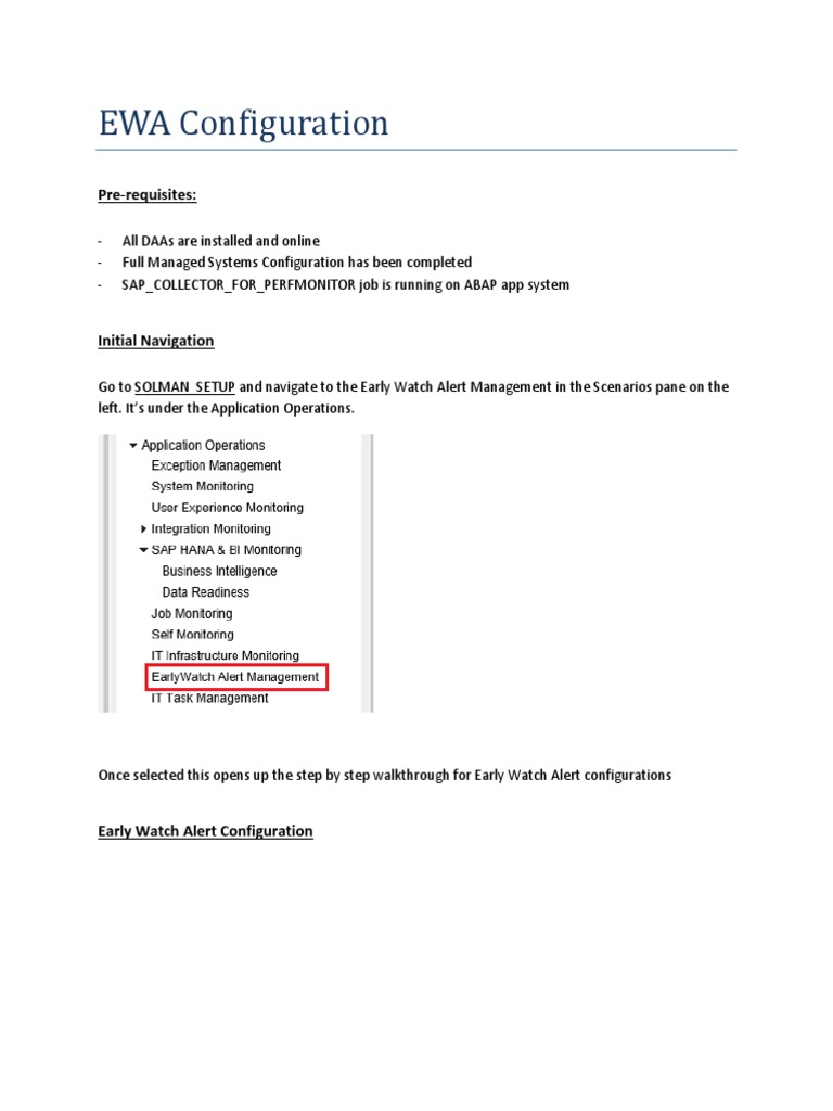 EWA Configuration | PDF | Application Software | Web Page