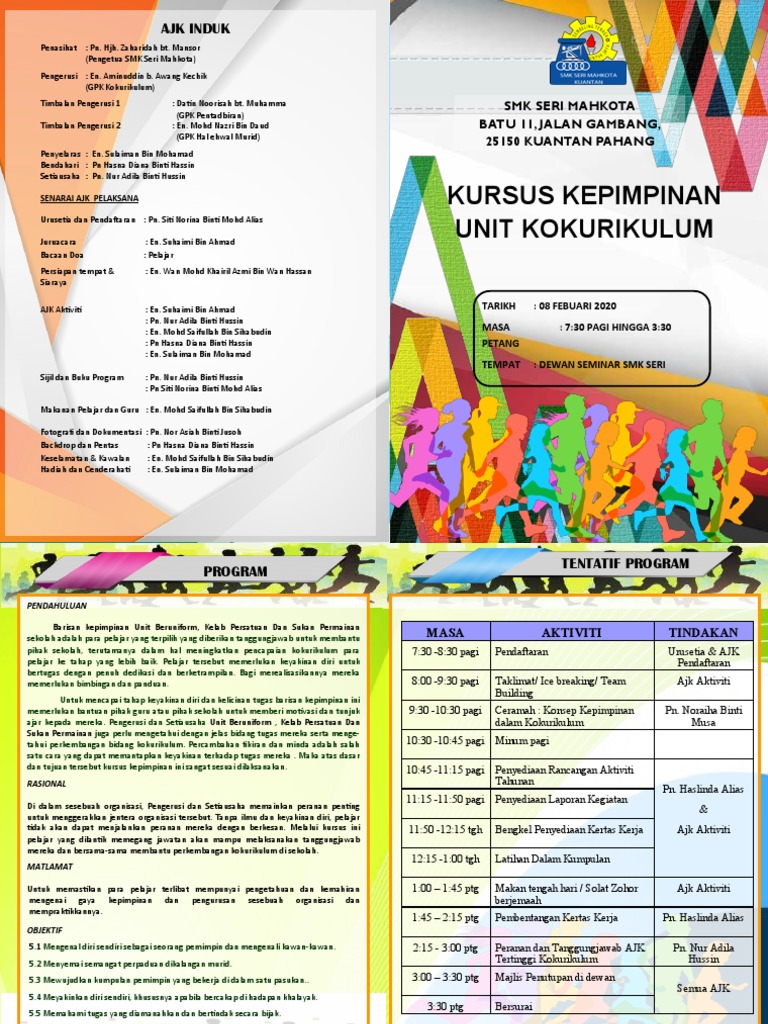Buku Program Kursus Kepimpinan Koko 2020 | PDF