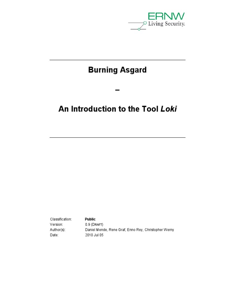 Loki Tool Introduction | PDF | Router (Computing) | Computer Architecture