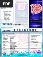 Retirement Party Program Flow | PDF