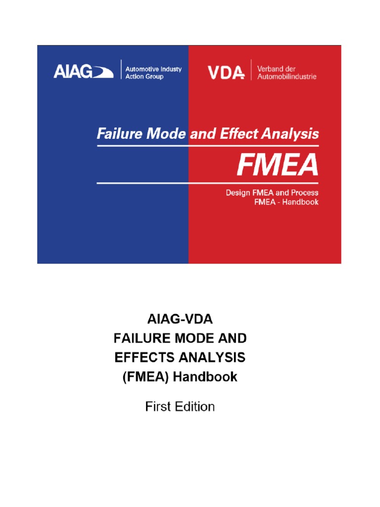 FMEA AIAG-VDA First Edition PDF | PDF