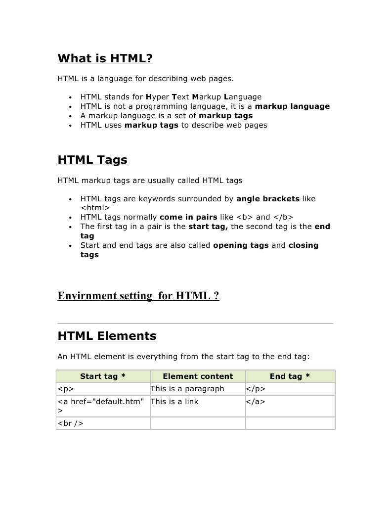 What Is HTML?: Tag Tags | PDF | Html Element | Markup Language