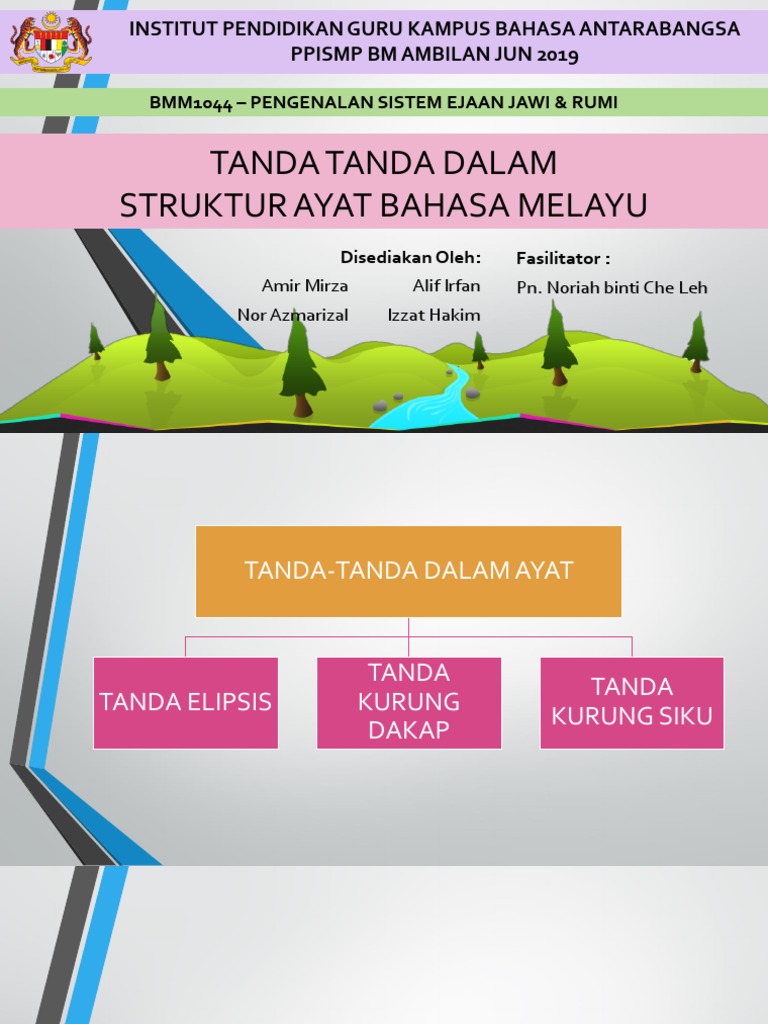 Tanda Tanda Dalam Struktur Ayat Bahasa Melayu | PDF