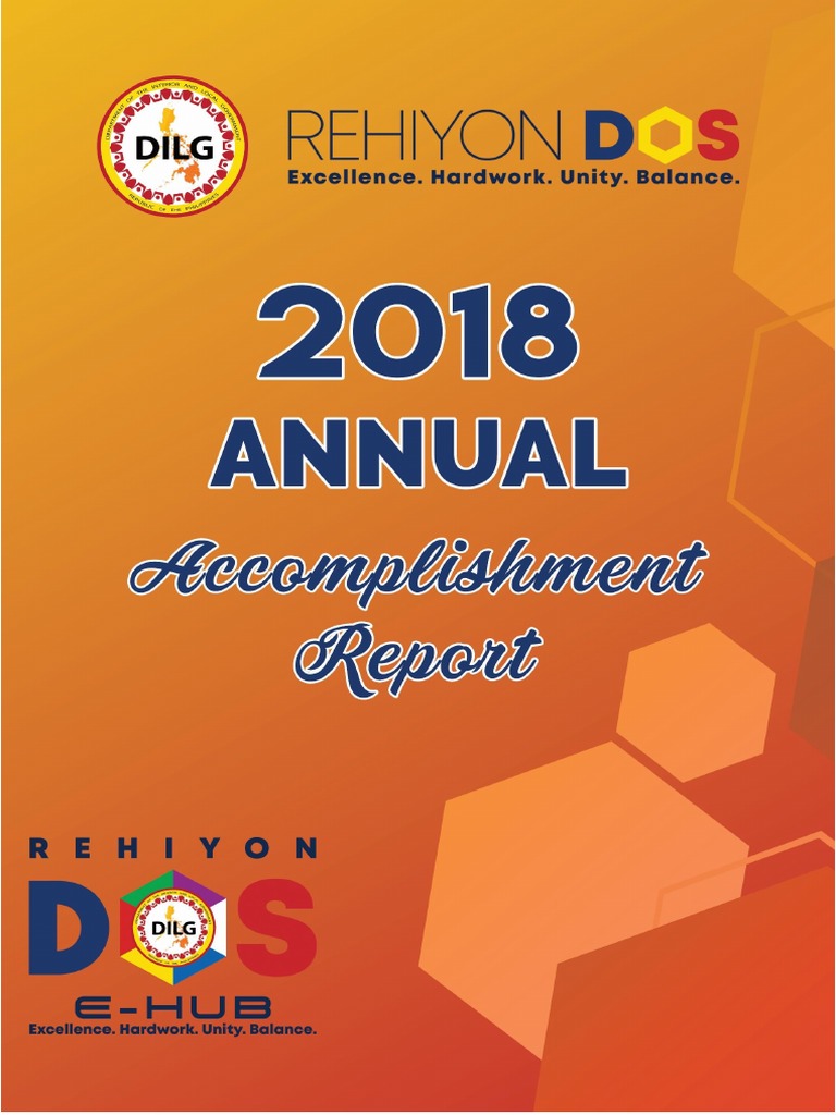DILG R2 2018 Annual Report PDF | PDF | Extremism | Public Sphere