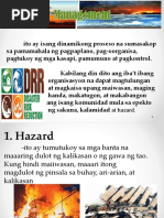 Tagalog DISASTER PREPAREDNESS ALL HAZARD | PDF