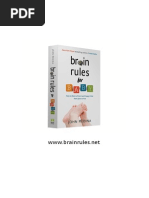 Brain Rules Study Guide | PDF | Brain | Attention