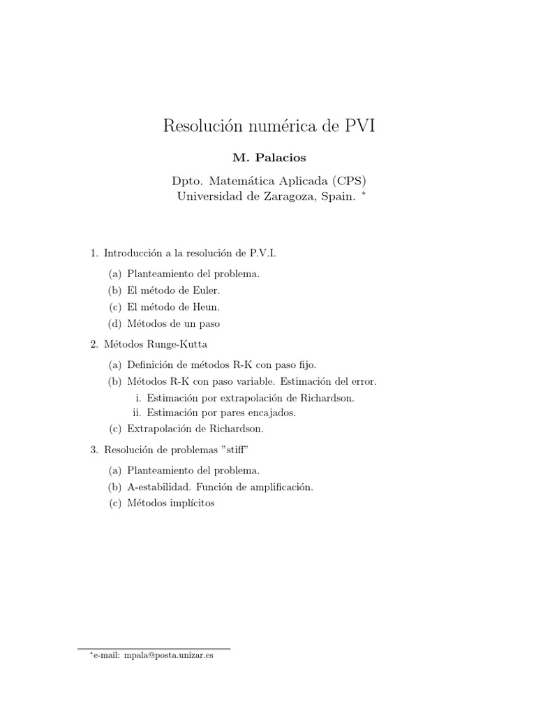 Resolucion de PVI | PDF | Ecuaciones | Derivado