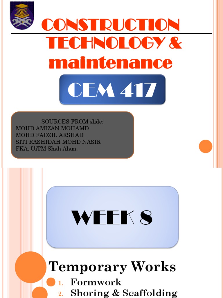 Construction Technology | PDF | Plywood | Concrete