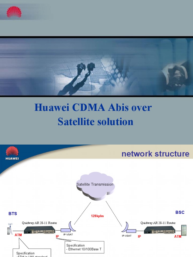 Huawei Cdma A-Bis Satellite Transmission | PDF | Asynchronous Transfer ...
