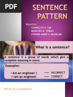 The Five Sentence Structures (SV, SVC, SVO, SVOO, SVOC) | PDF | English ...