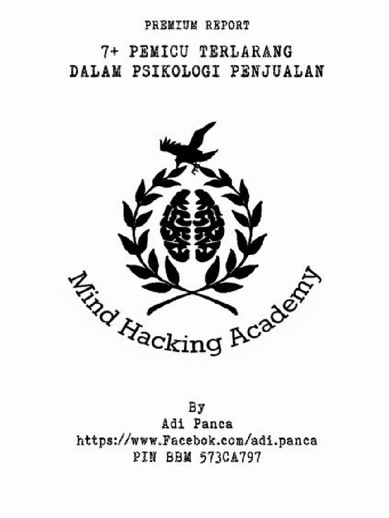 Pemicu Psikologi dalam Penjualan | PDF | Ilmu Sosial | Pengembangan Diri
