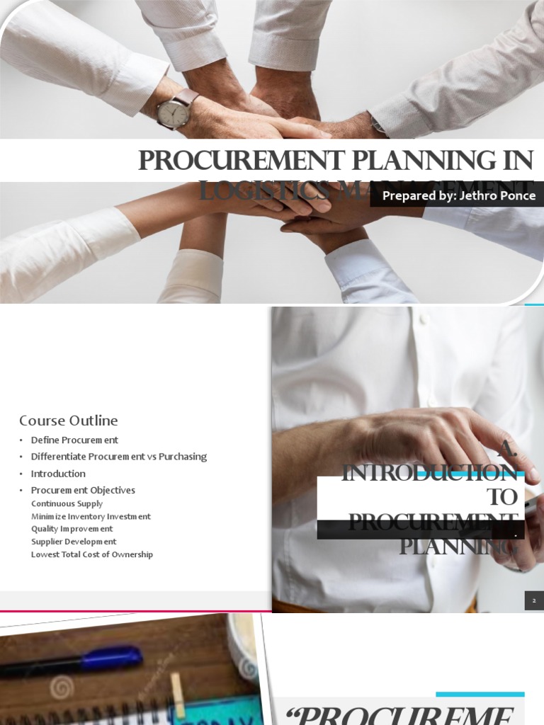 Procurement Planning in Logistics | PDF | Procurement | Supply Chain