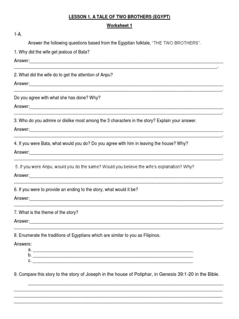 English 8 Worksheet Q2 | PDF
