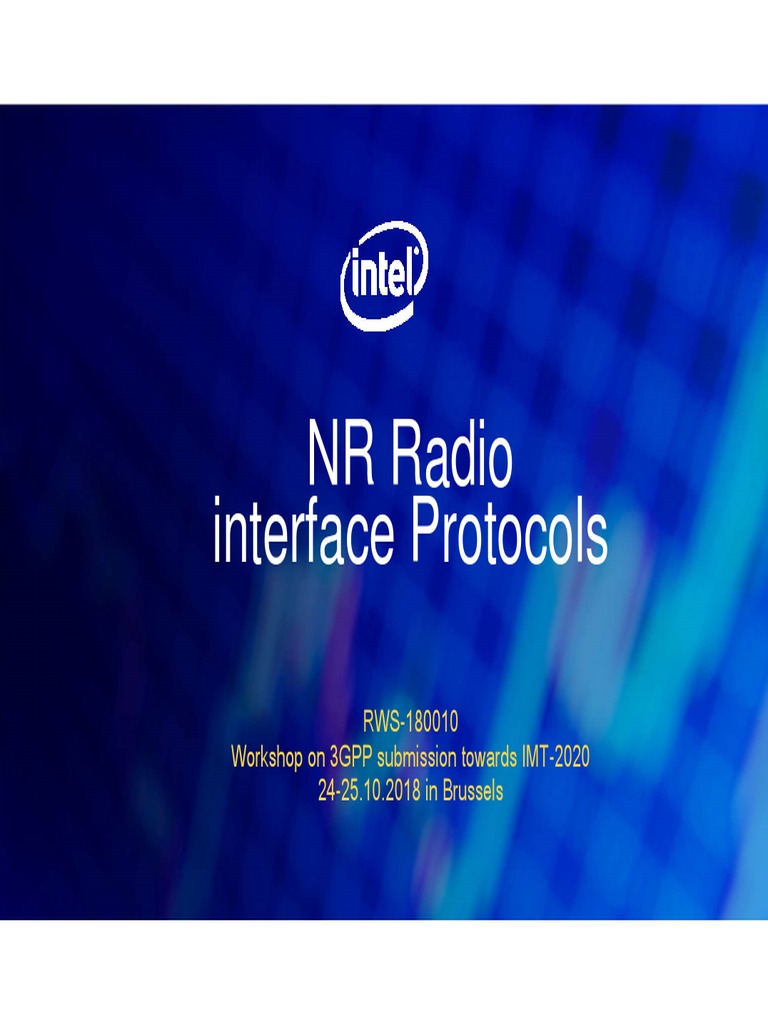 5G Radio Protocols by Interl PDF | PDF | Quality Of Service | Internet ...