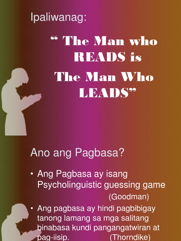 Teorya Sa Pagbasa | PDF