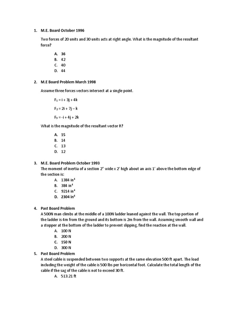 Mehanics - Statics and Dynamics | PDF | Friction | Force