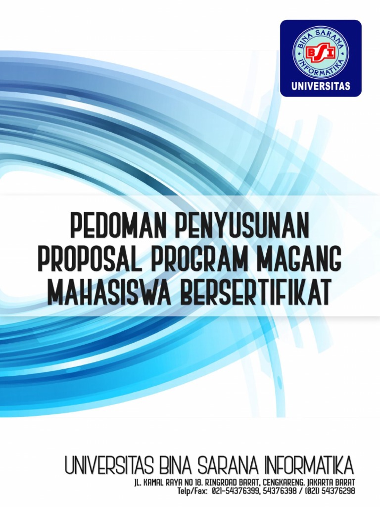Pedoman Proposal PMMB UBSI 2019 | PDF