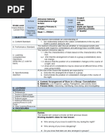 Detailed Lesson Plan in Constellation 9 | PDF | Stars | Apparent Magnitude