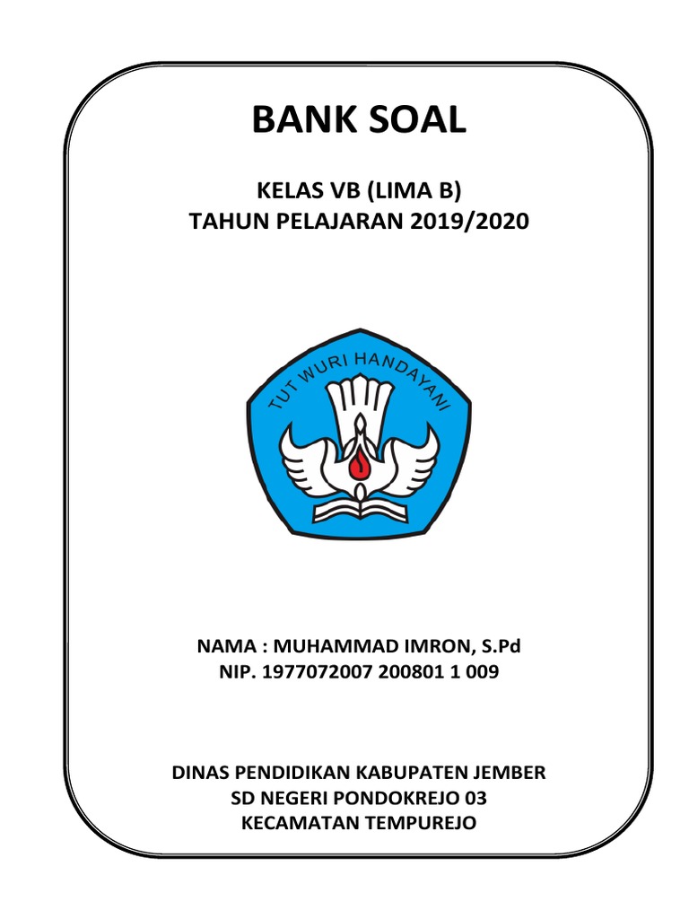Cover Bank Soal | PDF