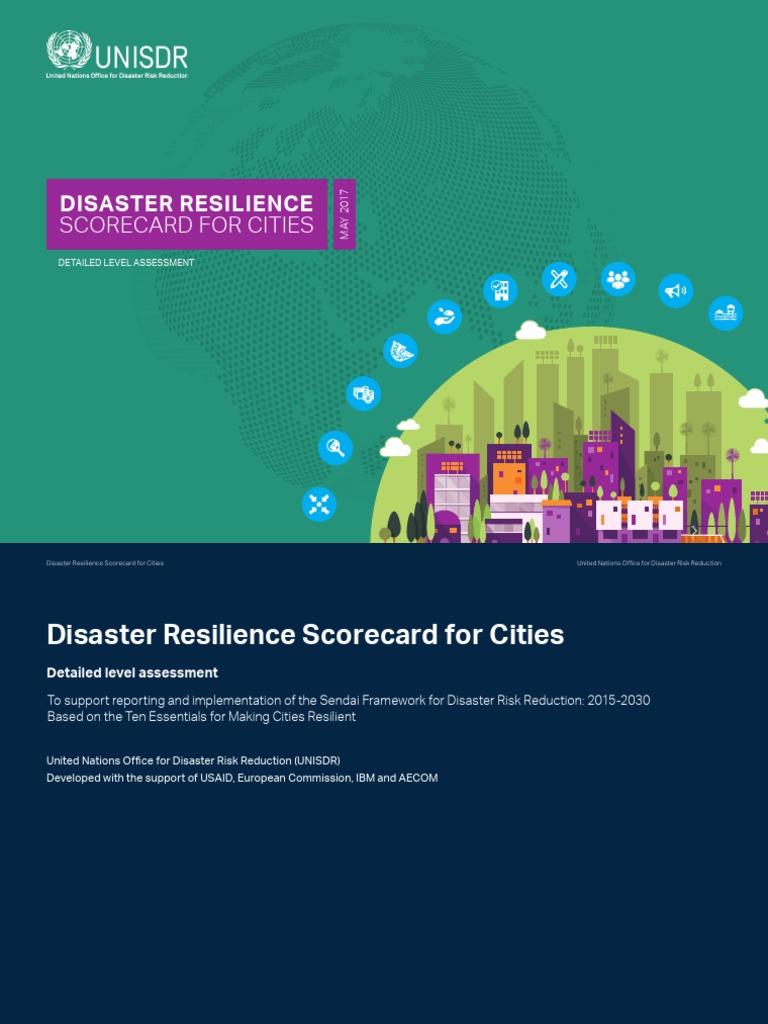 UNISDR - Disaster Resilience Scorecard For Cities - EN - Detailed | PDF ...