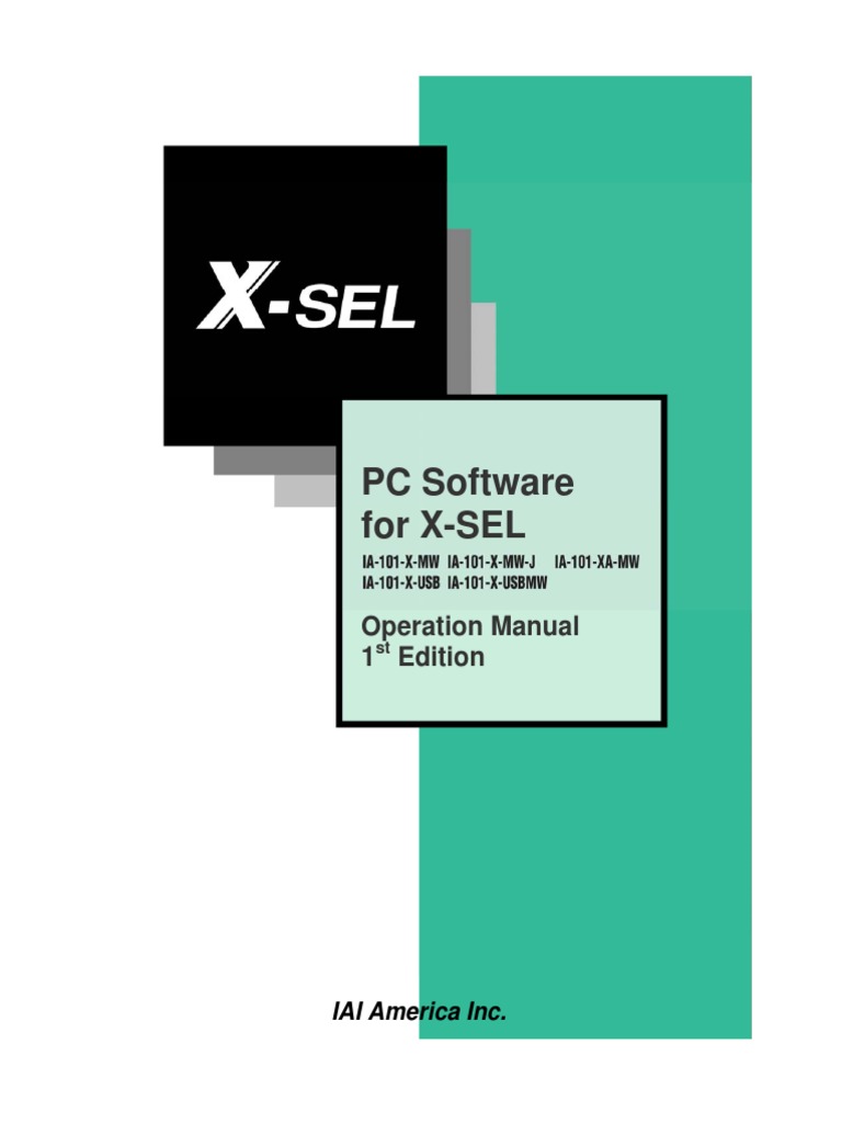 XSEL PC Software Manual v1 | PDF
