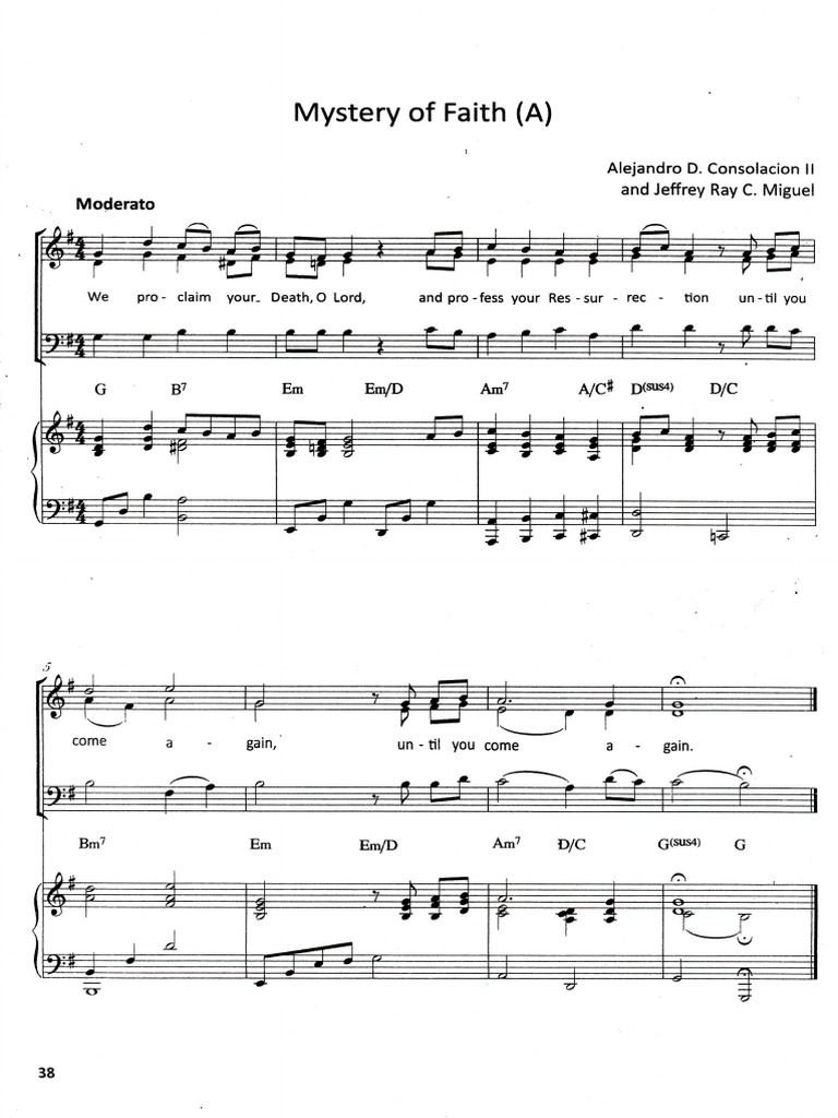 Mystery of Faith (A) | PDF