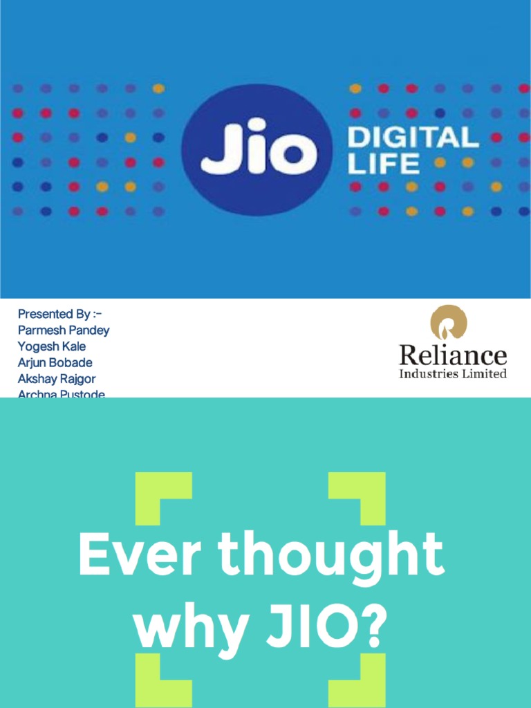 Jio's Disruption of India's Telecom Industry | PDF | Telecommunications ...