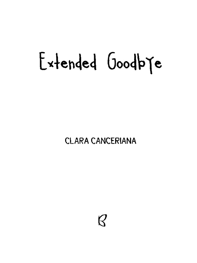 Extended Goodbye PDF | PDF