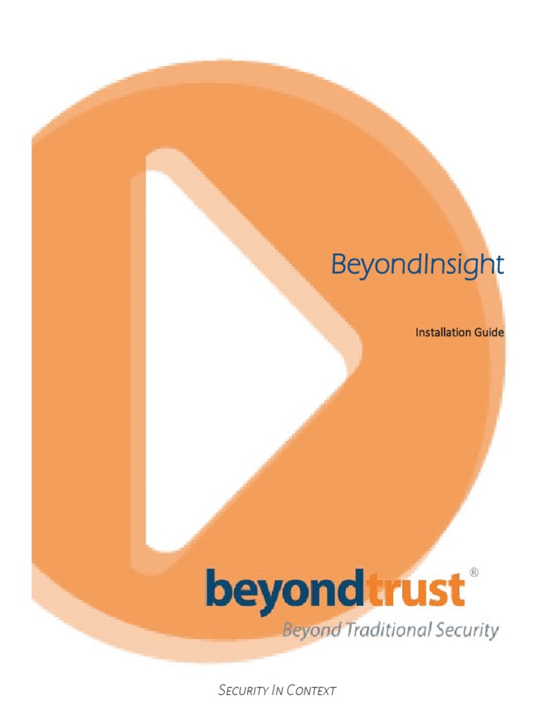 BeyondInsight Installation Guide PDF | PDF | Microsoft Sql Server ...