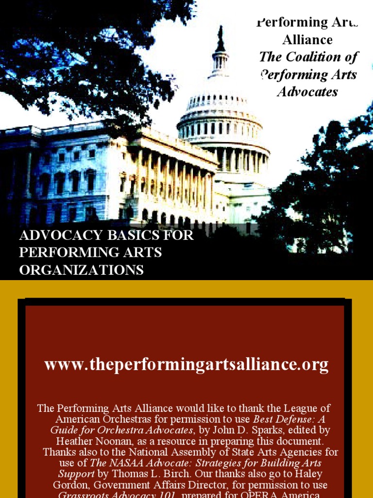 Advocacy Basics | PDF | 501(C) Organization | Public Sphere