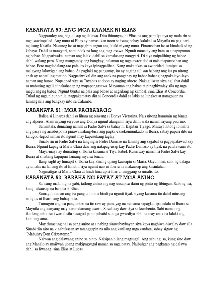 Kabanata | PDF